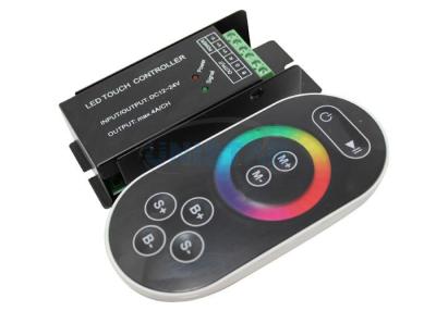 Cina Regolatore della luminosità chiave del regolatore di RGB LED di tocco del caso 8 d'acciaio a distanza di rf per la decorazione di illuminazione del LED in vendita