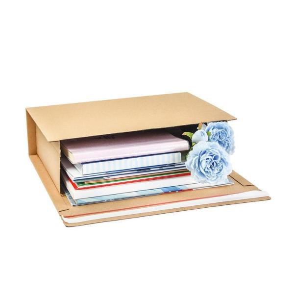 Quality Brown E Flute Corrugated Board 3 Layer Mailer for Delivery Packaging Mailing Box for sale
