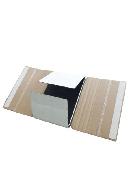 Quality Books Packaging Mailer with E Flute Board Recyclable Cross Kraft Corrugated for sale