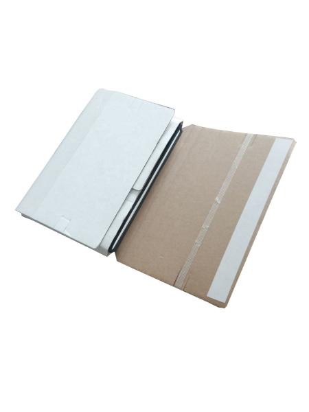 Quality Books Packaging Mailer with E Flute Board Recyclable Cross Kraft Corrugated for sale
