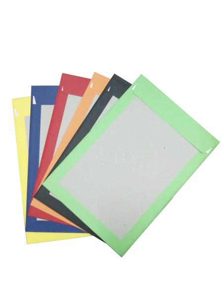 Quality Hot-melt Adhesive Board Back Envelopes for Custom Colour Paper Delivery for sale