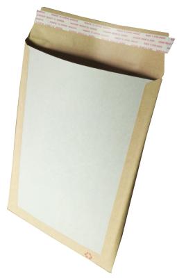 China Envelope de cartão C4 de cartão cinza com papel Kraft marrom à venda