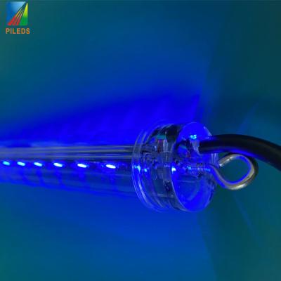 China Multicolor Smart LED Meteor Tube Lights Programmable DMX Sound Control for sale