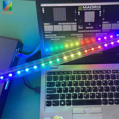 China Multicolor Smart LED Meteor Tube Lights Programmable DMX Sound Control for sale