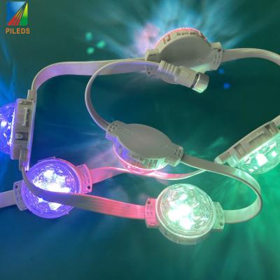 China 50mm Ip67 LED Point Light , Pixel Rgb Light With Diamond PC Cover for sale
