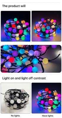 China 5V USB Powered LED Christmas String Light 33 Bulbs 66 Bulbs For Festival Decor for sale