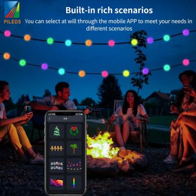 China 5V USB Powered LED Christmas String Light 33 Bulbs 66 Bulbs For Festival Decor for sale