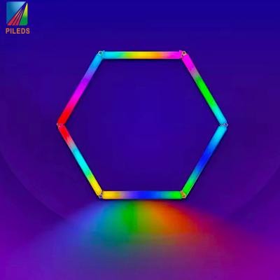 China RGB Honeycomb LED Pixel Bar Tube IP20 met 14W/meter stroomverbruik en 270° straalhoek for sale