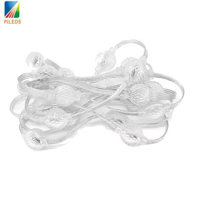 Cina 360° Smart Remote Control RGB LED Pixel Ball 12V 25mm Corpo in alluminio Bianco Emettente 50mm in vendita