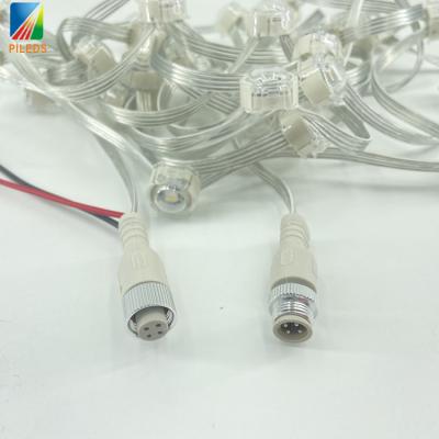 China IP67 Anti-Cold UV SK6812 DMX 20MM RGBW Pixel LED Light For Outdoor LED Screen Christmas Plastic Material for sale