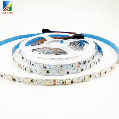 중국 S 모양 Zigzag RGB LED 스트립 60LED/M DC24V 원격 제어 판매용