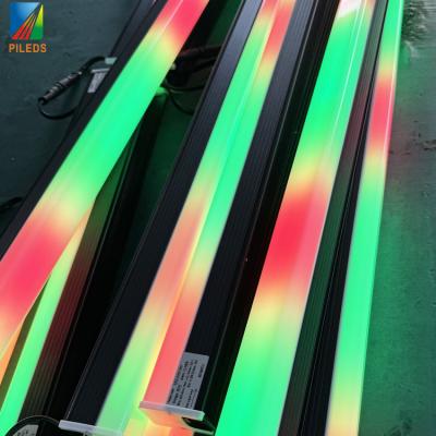 China Barra de pixels LED para aluguel de palco ODM DMX/SPI Tubo digital RGB 12/24V Barra de LED RGB endereçável com fixação para palco de música ao vivo à venda