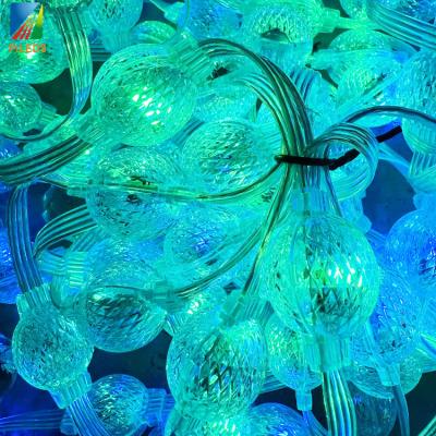 China 3D Lighting Effect 360 Degree Beam Angle Waterproof Ip67/IP20 Rgbic Colorful Led Strings Light for Disco Club Stage Holiday Decor for sale