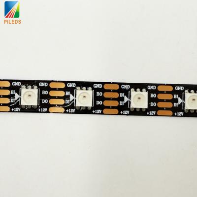 China WS2815 Smart Strip Lights 60 Addressable RGB Pixels Per Meter DC12V Digital 5050 RGB LED Strip Built-In IC for Landscape for sale