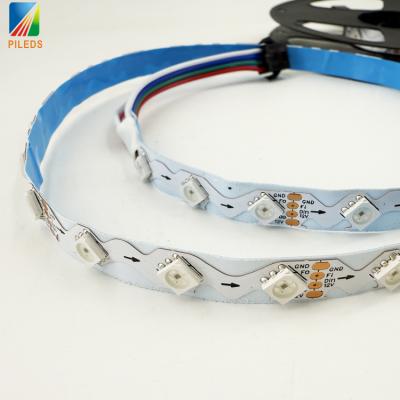 China PILEDS S Shaped Zigzag BENDABLE 12V Smart IC Pixel Addressable RGBW RGB Sign Letter GS8208 RT1809 SK6813 WS2815 LED Strip for sale