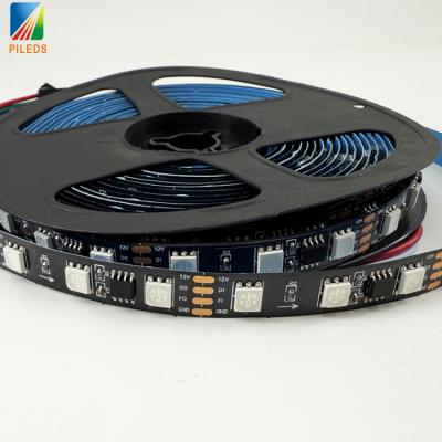 China Hohe Helligkeit 5m 10m Kein Spannungsabfall 12V Adressierbar WS2811 60led Programmierbar RGBIC Pixel LED Streifen Licht PILEDS zu verkaufen