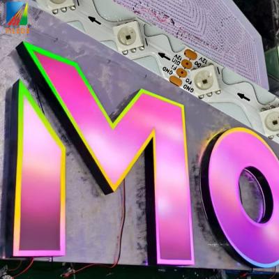 China PILEDS S Shaped Zigzag BENDABLE 12V Smart IC Pixel Addressable RGBW RGB Sign Letter GS8208 RT1809 SK6813 WS2815 LED Strip for sale