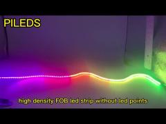 Commerciële Magic COB LED Strip Dream Full Color DC 24V Adreserbaar