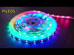 60LEDs/M S-förmige LED-Pixel-Lichtstreifen SMD5050 RGB IP65 LED-Streifen DMX/SD Kartensteuerung