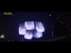 360° Viewing Angle LED Matrix Panels with Conventional 2 Meters Height and IC RGB Color Temperature