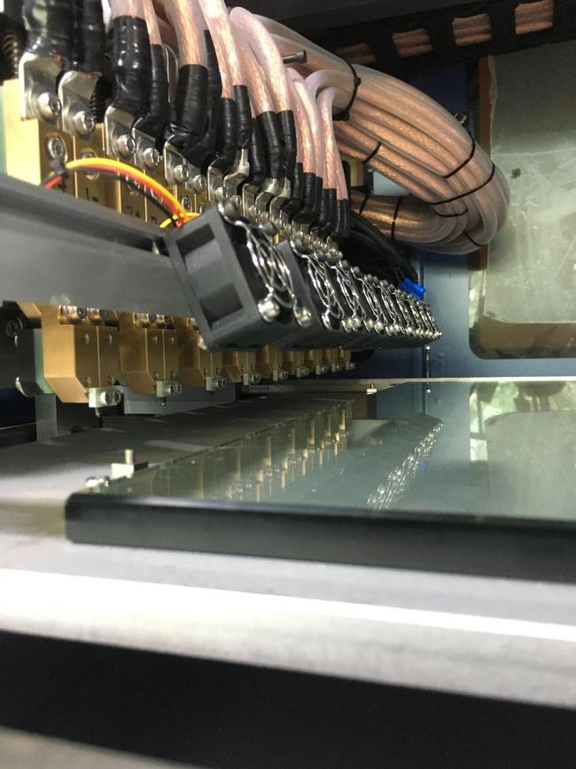 Machine close-up view