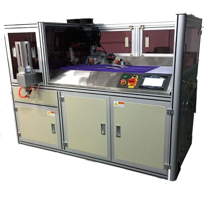 Sequential Number Card Puncher Machine YLP-SN in operation