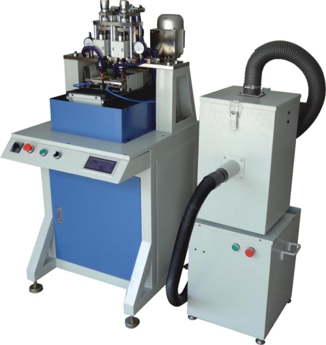 Mitsubishi IC Card Milling Machine in operation