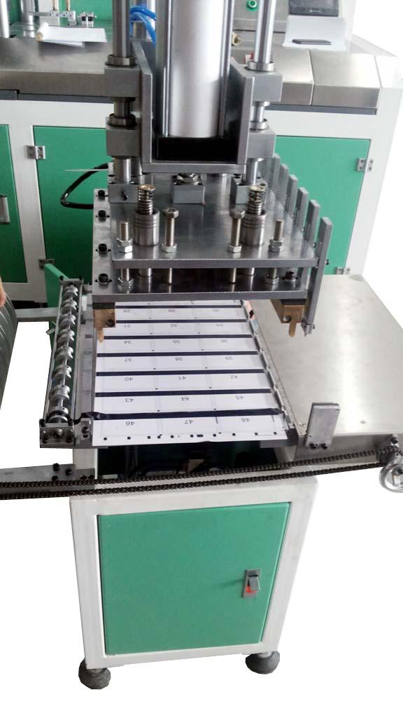 Control panel of Magnetic Stripe Bonding Machine