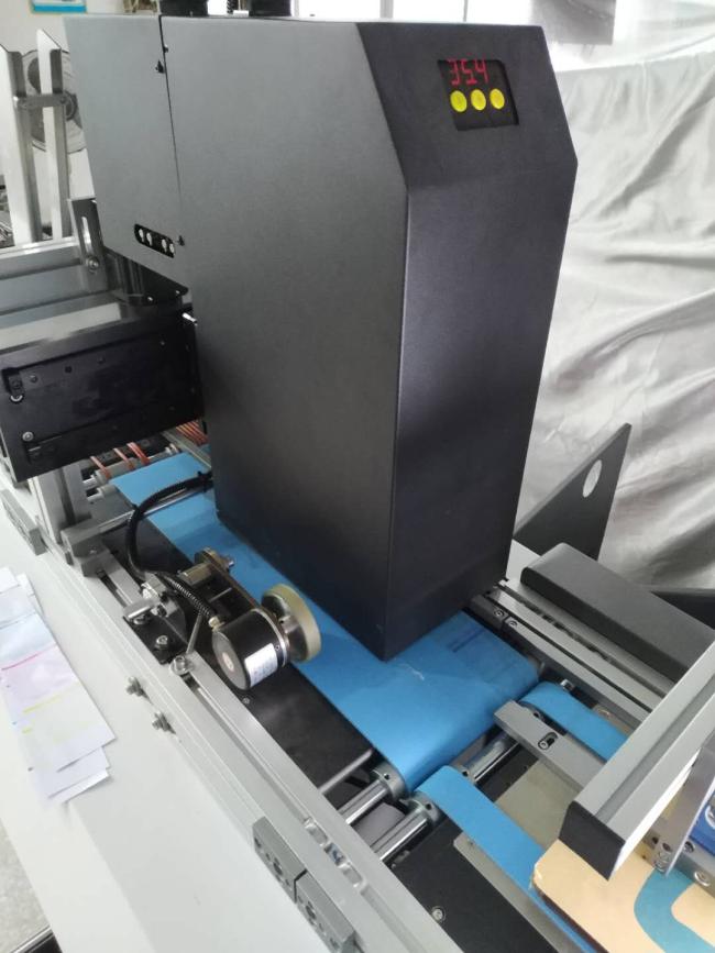 Smart Card Personalization Machine side view