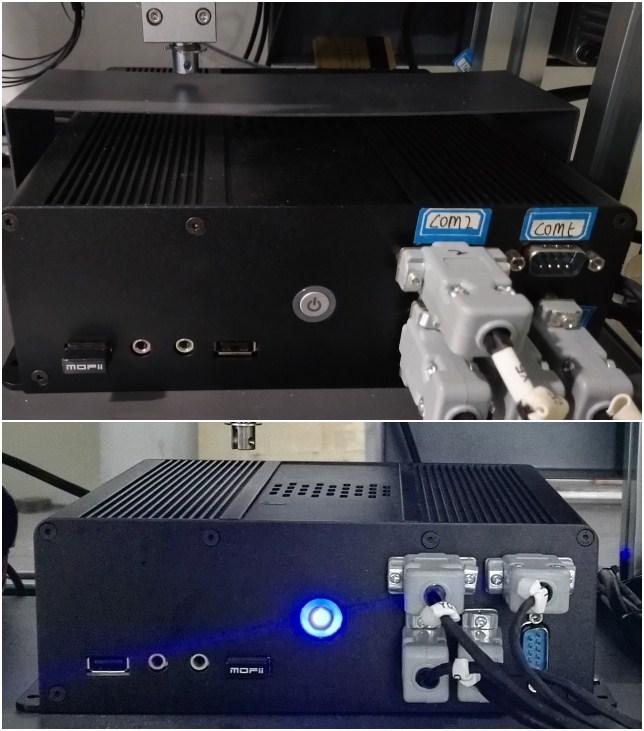 YME-1 Magnetic Card Encoder side view