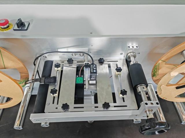 Close-up view of YRFT-DP-1 operation