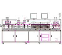 Quality 220V Laser Printing SIM Card Manufacturing Machine For 2 Chip And 4 Chip Cards for sale