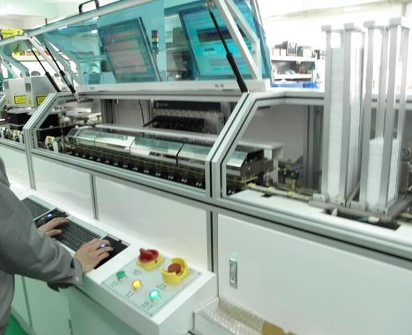 Quality 220V Laser Printing SIM Card Manufacturing Machine For 2 Chip And 4 Chip Cards for sale