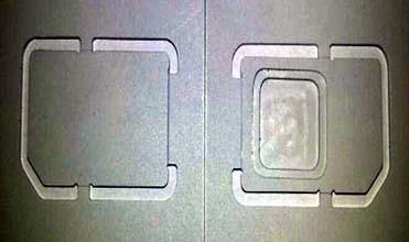 China Plug In SIM Card Manufacturing Machine 5000 - 6000pcs/h SIM Card Punch Machine for sale