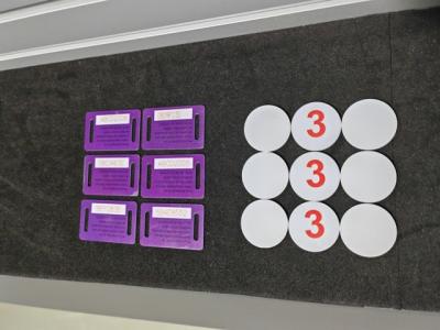 China Mini Rectangular RFID Card Laser Engraving Data Personalization Machine for sale