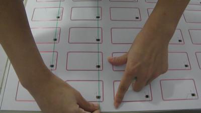 China PLC Control Contactless Card Inlay Production Line Automatic Glue Tape Applicator Pastor for sale