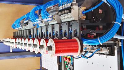 China Contactless Card Inlay Antenna Embedding Machine RFID Card INLAY Sheet Antenna Machine for sale