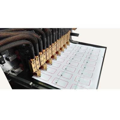 China Contactless Card Chip Bonding Machine RFID Card INLAY Sheet Chip Antenna Bonder for sale