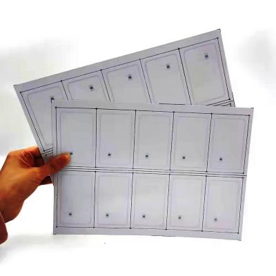 China RFID Contactless Card Antenna Embedding Machine PVC Card INLAY Prelam Sheet Production Machine for sale