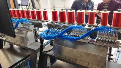 China Contactless Card Prelam Speedy Inlay Sheet Antenna Embedding Machine YAE-416 for sale