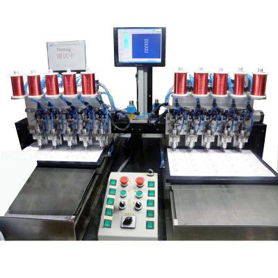 China RFID Card INLAY Production Line Antenna Implanting With 10 Embedding Heads for sale