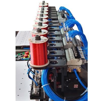 China RFID Card INLAY Production Line Antenna Implanting With 10 Embedding Heads for sale