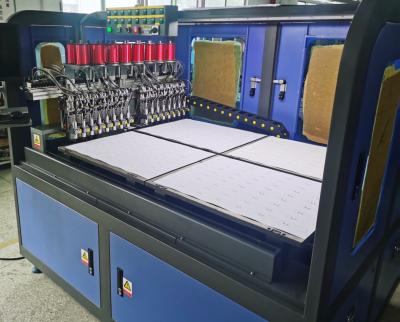 China Plastic RFID Contactless Card Inlay Production Line With 32 Embedding Heads for sale