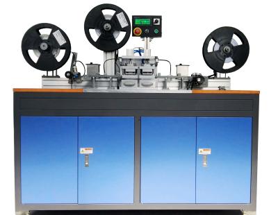 China PLC Controlled Contactless IC Module Cutter For RFID Chip 5*8mm COB Chip Tape Die Cutter for sale
