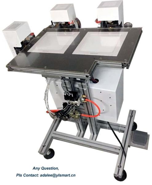 Quality Manua RFID Inlay Sheet Collator And Bonder With Temperature Control System for sale