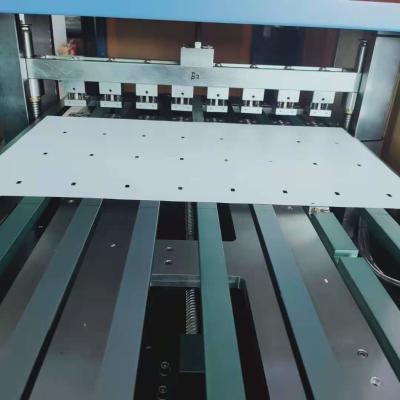 China Prelam Sheet Hole Puncher Machine For 3x8 RFID Card Inlay Sheet Production for sale