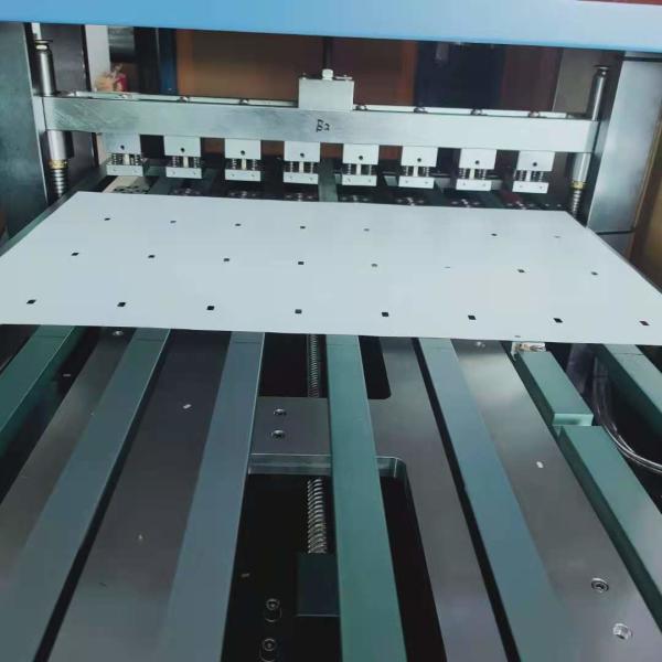 Quality Prelam Sheet Hole Puncher Machine For 3x8 RFID Card Inlay Sheet Production for sale