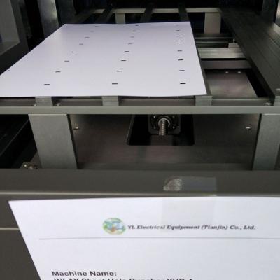 China 1.5KW Contactless Card Inlay Production Line RFD Card Inlay Sheet Hole Puncher for sale