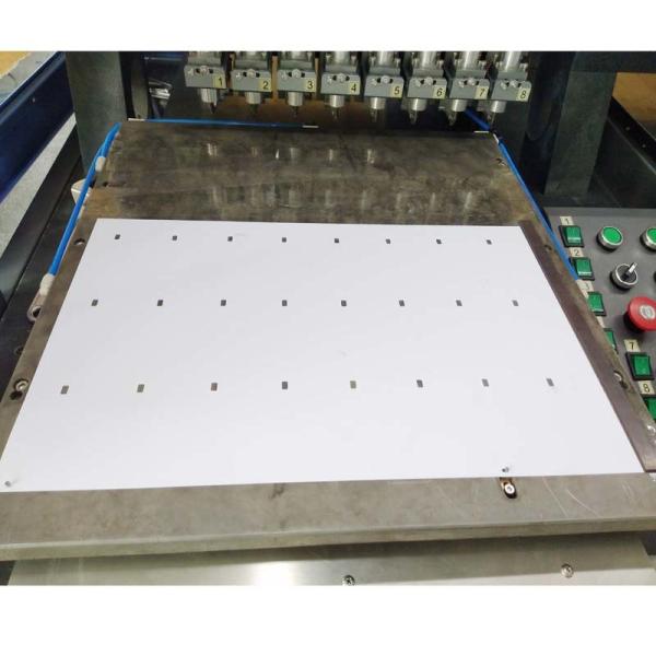 Quality Automatic Contactless Card Inlay Production Line RFID Card Inlay Sheet Chip Hole for sale
