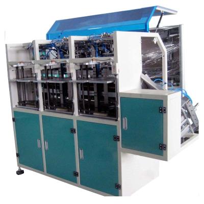 China Automatic Card Sheet Collating And Bonding Machine Positioning Spot Welding YSCB-1 for sale